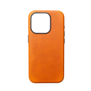 Tan Premium leather iPhone Case - iPhone 15 Series